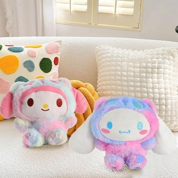 Toys | 8 Inch Colorful Cinnamon Plush Toys Kawaii Cartoon Stuffed ...